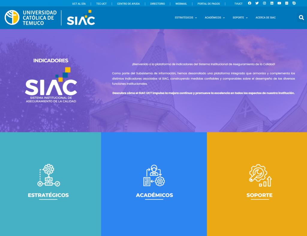 SIAC – Programa de Gobierno de Datos UCT